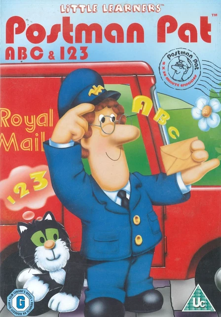 POSTMAN PAT: ABC & 123 (1991) DVD [Region 2] £1.99 - PicClick UK