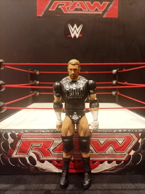 WWE TRIPLE H HHH Evolution Superstar Entrances Wrestling Figure MATTEL ...