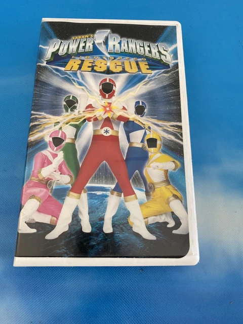 SABANS POWER RANGER Lightspeed Rescue Vhs. EUR 4,65 - PicClick FR