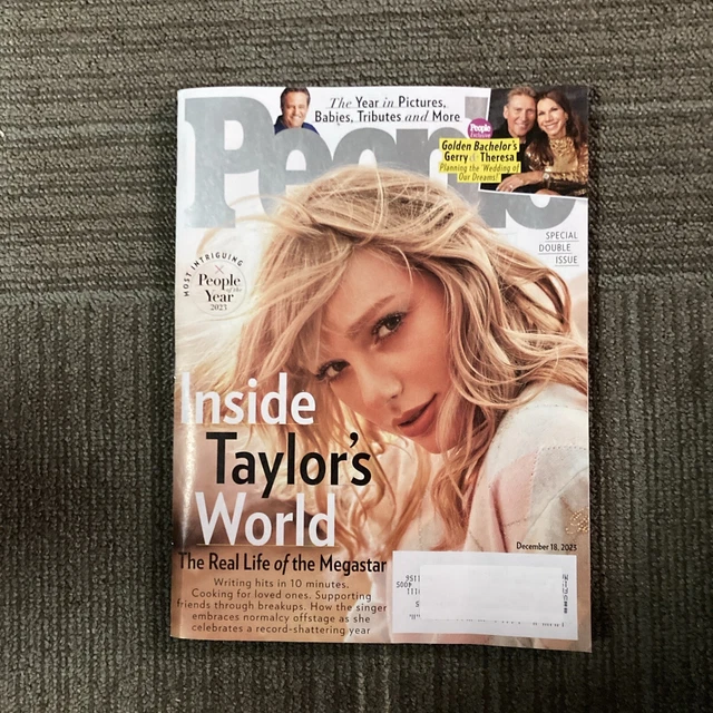 PEOPLE MAGAZINE - Taylor Swift - December 2023 - As /Is EUR 1,15 ...