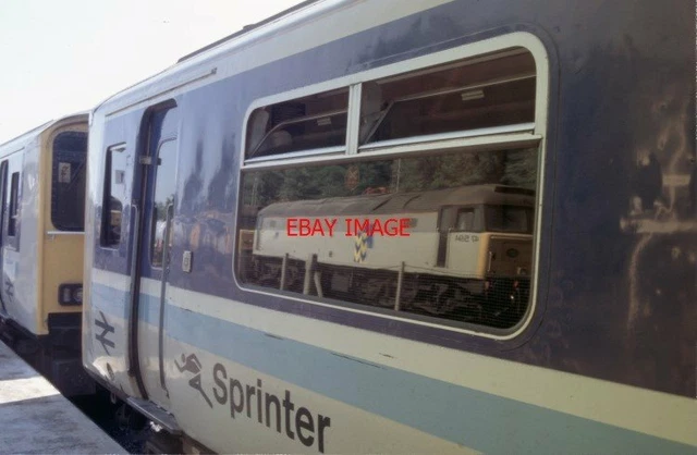PHOTO CLASS 47 47594 In The Reflection Of A Class 150 Window At Buxton ...