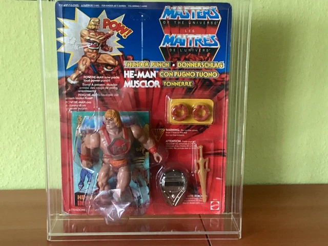 MASTERS OF THE universe Thunder Punch He-man Euro Moc Motu vintage EUR ...