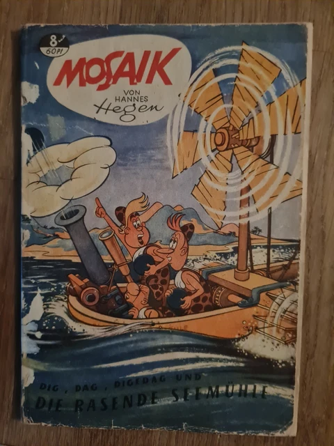 MOSAIK COMIC HEFT Nr.8 (Hannes Hegen 1957) EUR 1,00 - PicClick DE