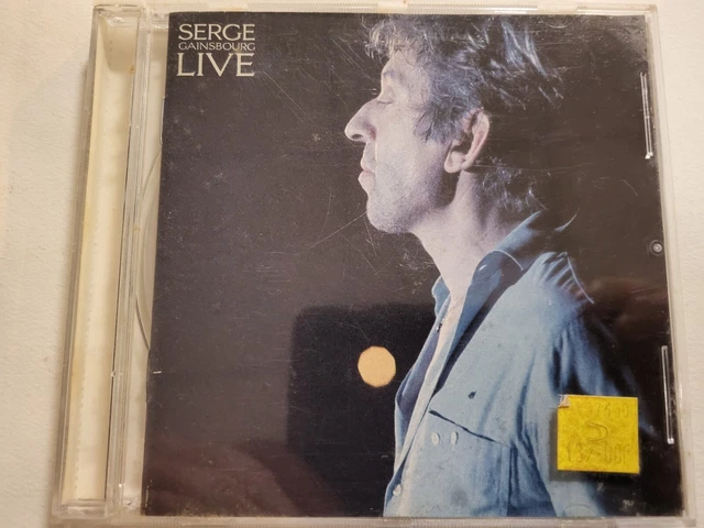 CD SERGE GAINSBOURG Live Très Bon Etat EUR 4,99 - PicClick FR