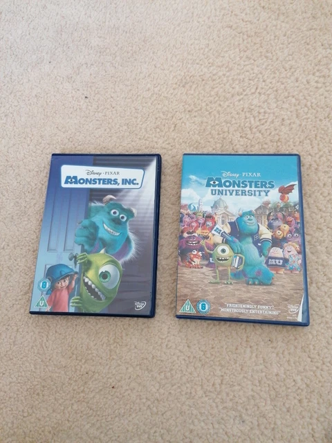 DISNEY PIXAR MONSTERS Inc. & Monsters University DVD Bundle £2.20 ...