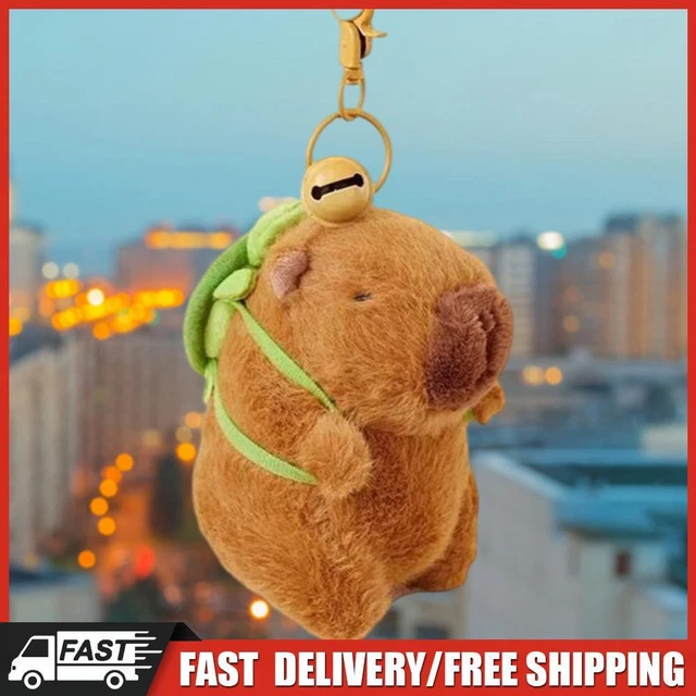 CAPYBARA KEYCHAIN PP Cotton Plush Capybara Key Ring For Backpack ...