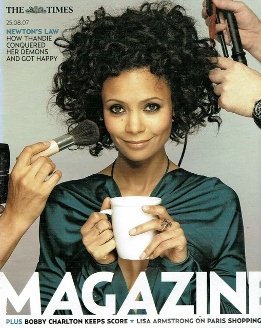 TIMES 2007 25/08/07 Thandie Newton Brigitte Bardot Bobby Charlton ...