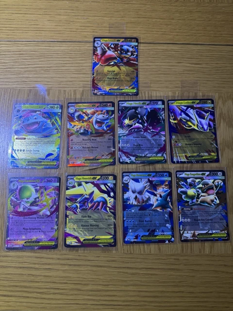 POKÉMON TCG MEGA Evolutions Bundle Ex’s English NM Pack Fresh x 9 £1.16 ...