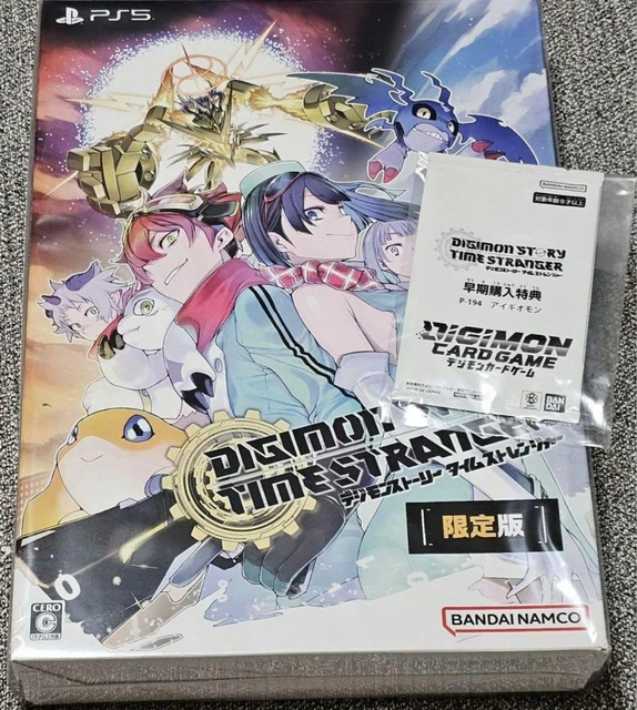DIGIMON STORY TIME Stranger Limited Edition PS5 Japan New Sealed Bonus ...
