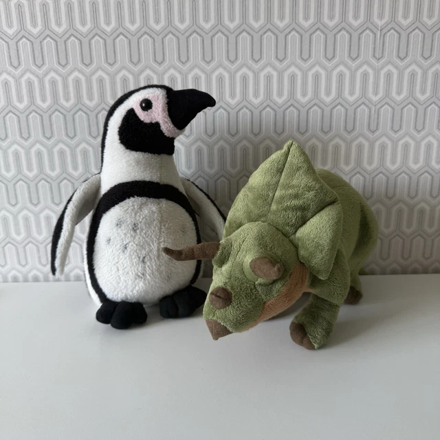 ARK TOYS PREMIER Collection Penguin & Dinosaur Plush Bundle £6.50 ...