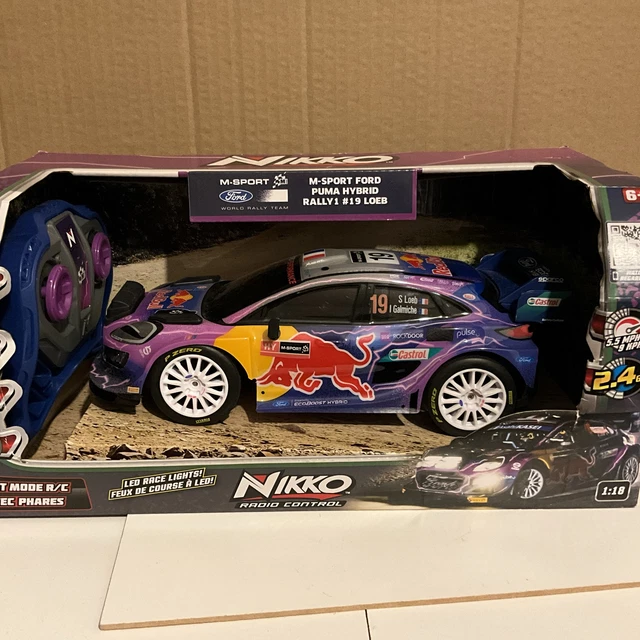 NEW NIKKO M-SPORT Ford Puma Hybrid Rally Remote Control Car 1/16 19 ...