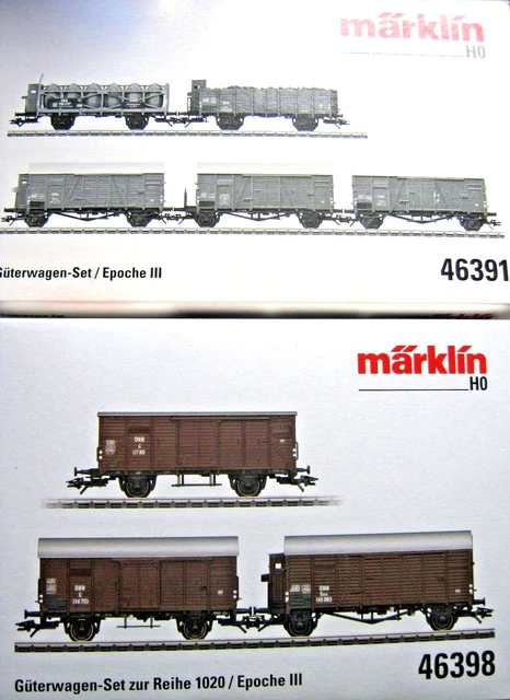 MÄRKLIN H0 46391 46398 8x ÖBB Ep.3 mit Säuretopfwagen NEU zu 46755 ...