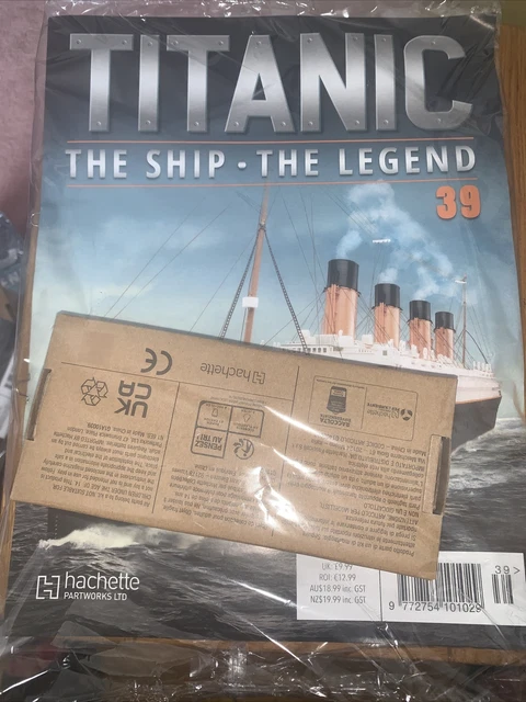 TITANIC THE SHIP Model hachette build the titanic issue 39 (new) Magazine £10.00 - PicClick UK