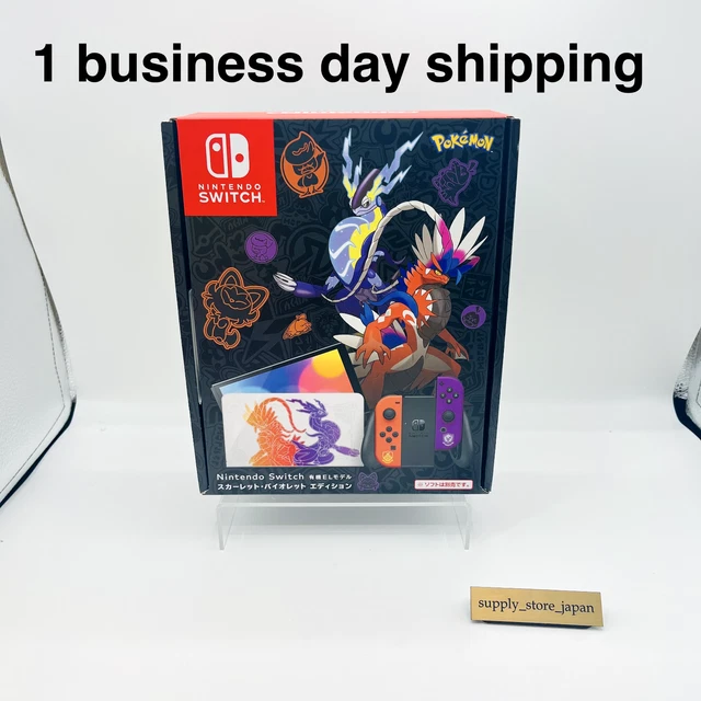 NINTENDO SWITCH OLED Pokemon Scarlet and Violet Edition console New ...
