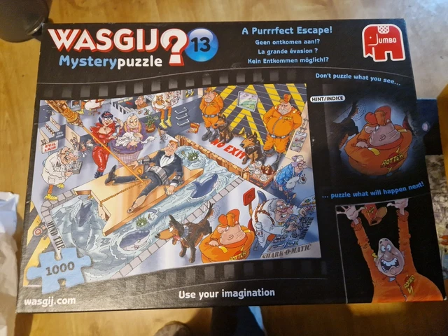 WASGIJ MYSTERY 13 1000pc jigsaw puzzle A Purrfect Escape £6.00 ...