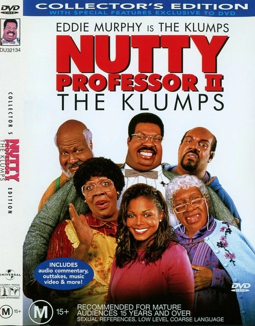 THE NUTTY PROFESSOR II The Klumps DVD (Region 4) VGC Collector's ...