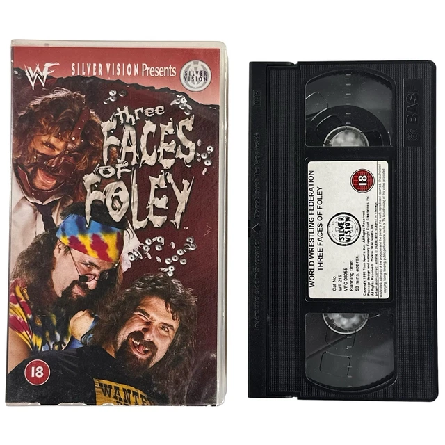 WWF - THE Three Faces Of Foley (VHS, 1999) Wrestling £14.19 - PicClick UK