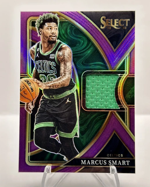 2022-23 PANINI SELECT MARCUS SMART jeu violet sélectif patch d'occasion ...