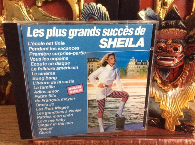 SHEILA - LES plus grands succès de Sheila - CD 1989 - TRÈS BON ÉTAT EUR ...