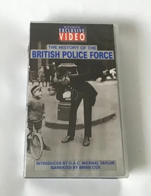 THE HISTORY OF The British Police - VHS Video Tape - WH Smith Exclusive ...