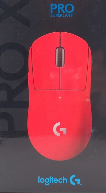 LOGITECH G PRO X SUPERLIGHT Wireless Gaming Mouse (Red) Brand NEW ...