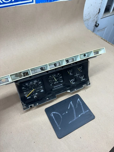 1980-1986 F100 F150 F250 F350 Bronco Tacho Gauge Instrument Cluster 460 ...