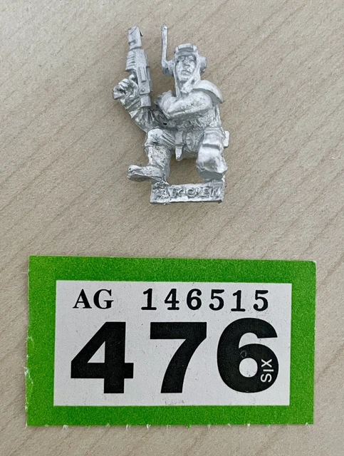 TANK CREW GUY Metal Astra Militarum Imperial Guard Army Warhammer 40K ...