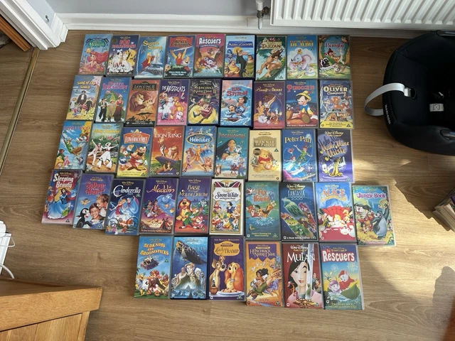 DISNEY VHS BUNDLE £52.68 - PicClick UK