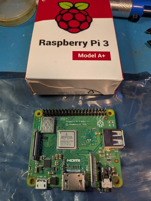 RASPBERRY PI 3 Model A+ 512MB 64-bit Quad-Core Single Board Computer ...