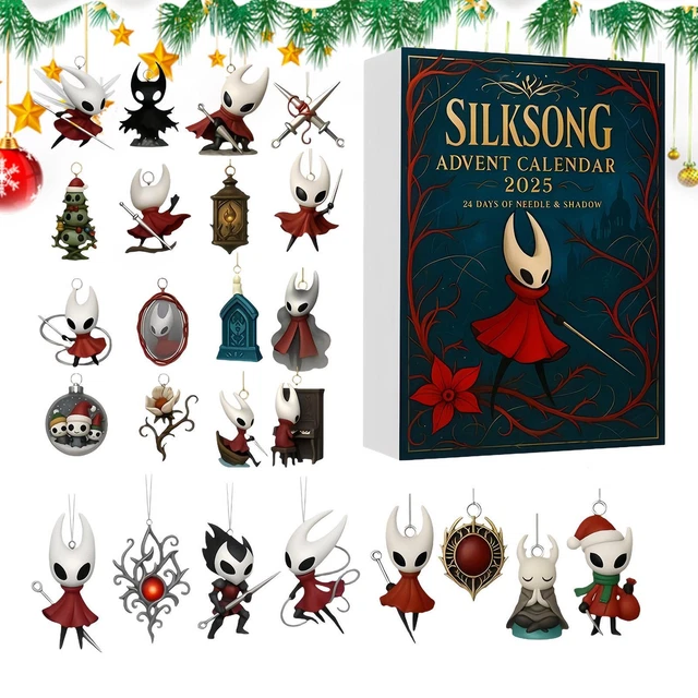 HOLLOW KNIGHT: SILKSONG Advent Calendar 2025 – 24 Days of Festive 2D ...