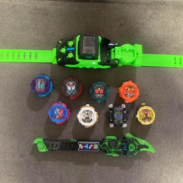 KAMEN RIDER WOZ DX Beyond Driver Jikan Despear Set + 8 Ride Watches Zi ...