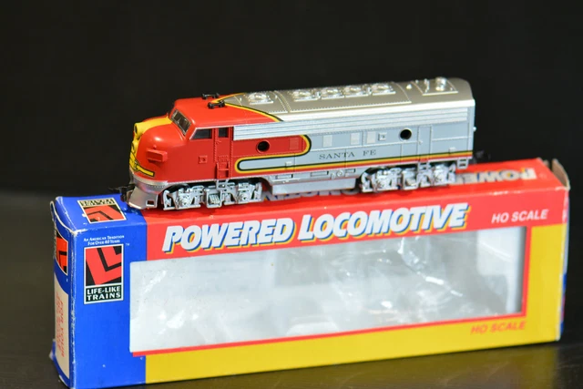 LIFE-LIKE 8689 F7A Santa Fe ATSF HO gauge £39.00 - PicClick UK