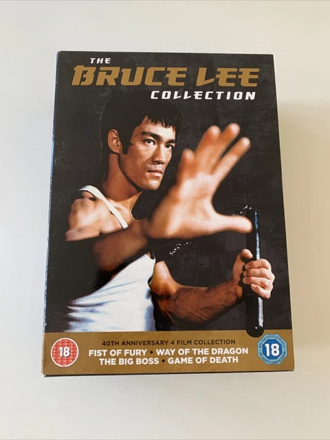 THE BRUCE LEE Collection - DVD Box Set 40th Anniversary 4 Film ...
