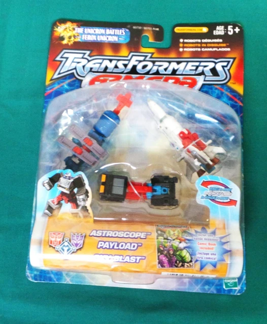 TRANSFORMERS ARMADA SPACE Mini-Con Team Astroscope Payload Sky Blast ...