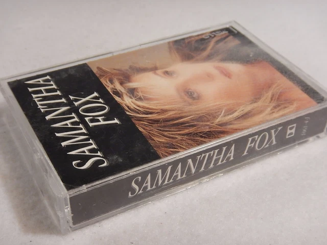 SAMANTHA FOX : "Samantha Fox" Cassette JIVE 1987 Self Titled EUR 4,48 ...