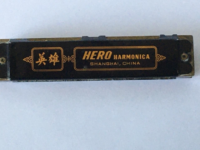 VINTAGE HERO HARMONICA 32 Holes Made in Shanghai China £12.00 - PicClick UK