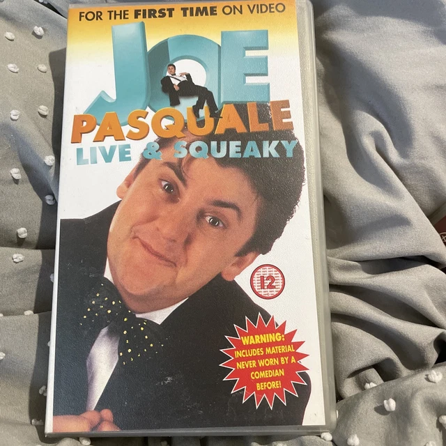 JOE PASQUALE - Live And Squeaky (VHS, 2002) £3.00 - PicClick UK