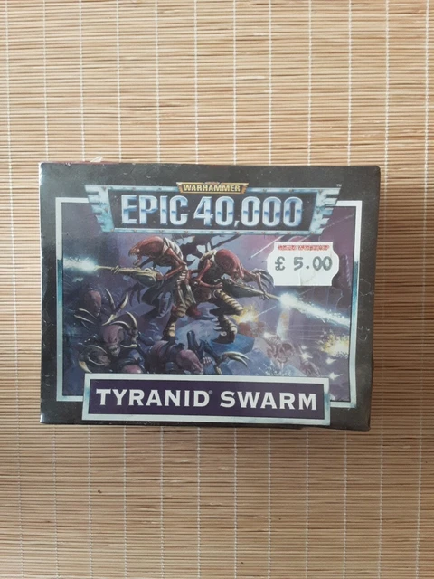 WARHAMMER EPIC 40K: Tyranids - Tyranid Swarm SEALED BOX 1997 GAMES ...