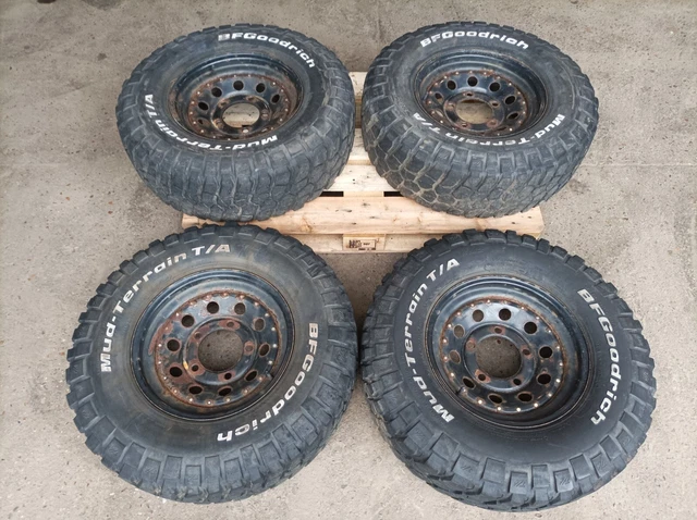 LAND ROVER DEFENDER 90 Modular Steel Wheels With Bf Goodrich Mud ...