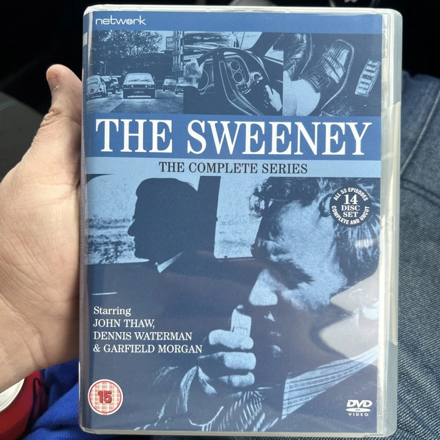 THE SWEENEY - The Complete Series DVD Drama John Thaw 14 discs 53 ...