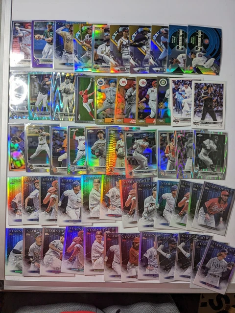 BASEBALL CARD STARTER Collection Pack ALL Current Stars RCs Inserts ...