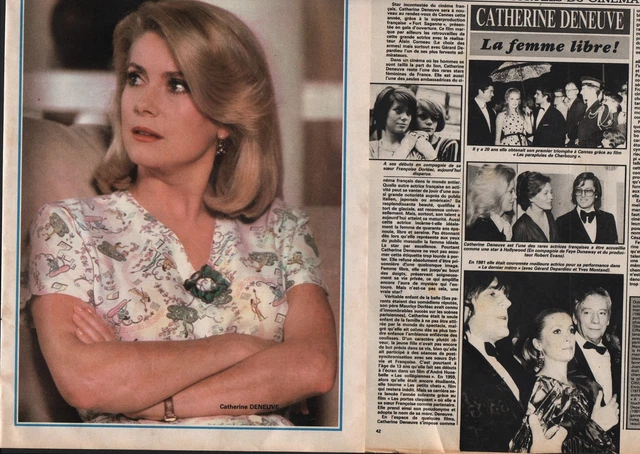 COUPURE DE PRESSE CLIPPING 1996 FRANCOISE DORLEAC & CATHERINE DENEUVE (4 pages) EUR 5,00 ...