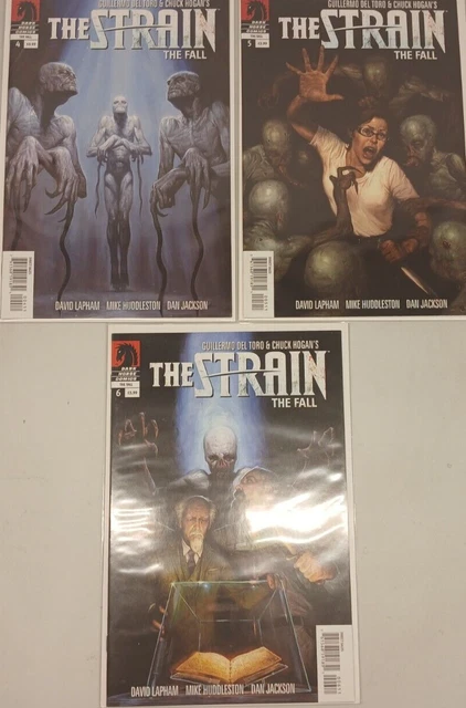 THE STRAIN: THE Fall #4-6 Guillermo Del Toro Chuck Hogan EUR 9,82 ...