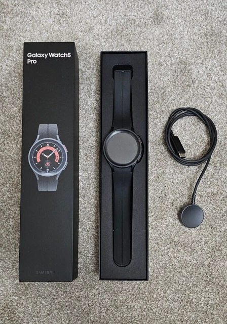 SAMSUNG GALAXY WATCH5 Pro Wifi/4G SM-R925 Custodia in titanio 45 mm ...