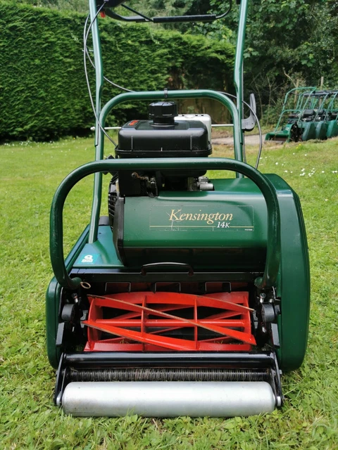 ALLETT KENSINGTON 14K Petrol Cylinder Self-Propelled Lawnmower. Atco ...