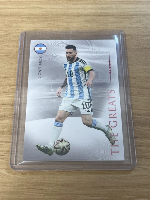 LIONEL MESSI 2024 Futera Unique Nostalgia The Greats Rose Parallèle /55 ...
