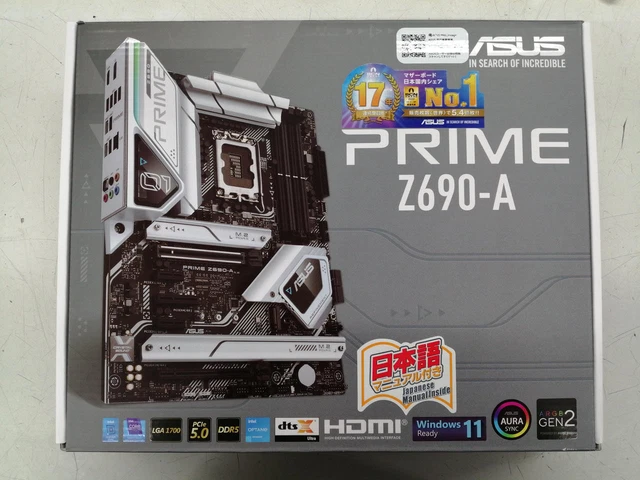 ASUS PRIME Z690-A Motherboard £255.96 - PicClick UK