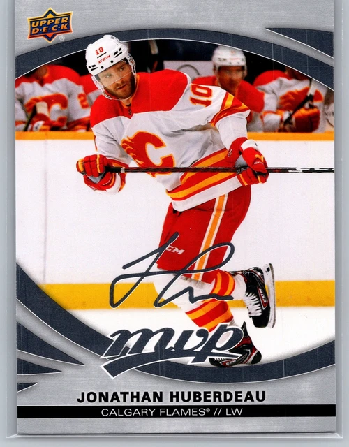 2023-24 PONT SUPÉRIEUR MVP #182 Jonathan Huberdeau script argent ...