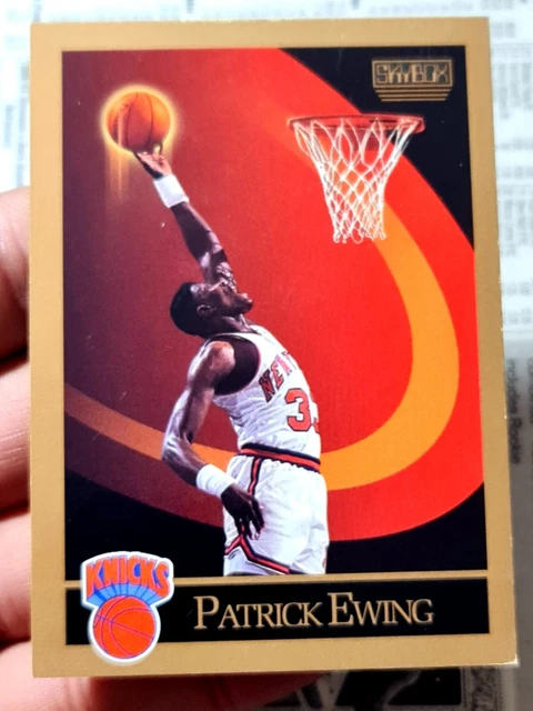 NBA PATRICK EWING New York Knicks 1990 Skybox Basketball Trading Card ...