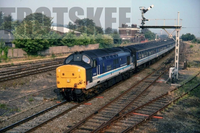 35MM SLIDE BR British Rail Diesel Loco Class 37 37429 Holywell 1995 ...